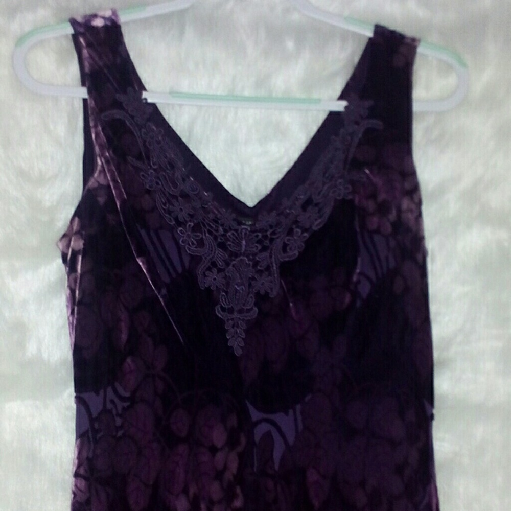 Jonathan Martin Velvet Dress - Gem